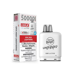 Flavour Beast Unleashed Level X G2 ULTRA Pod - Epic Red Lightning (Ice ...