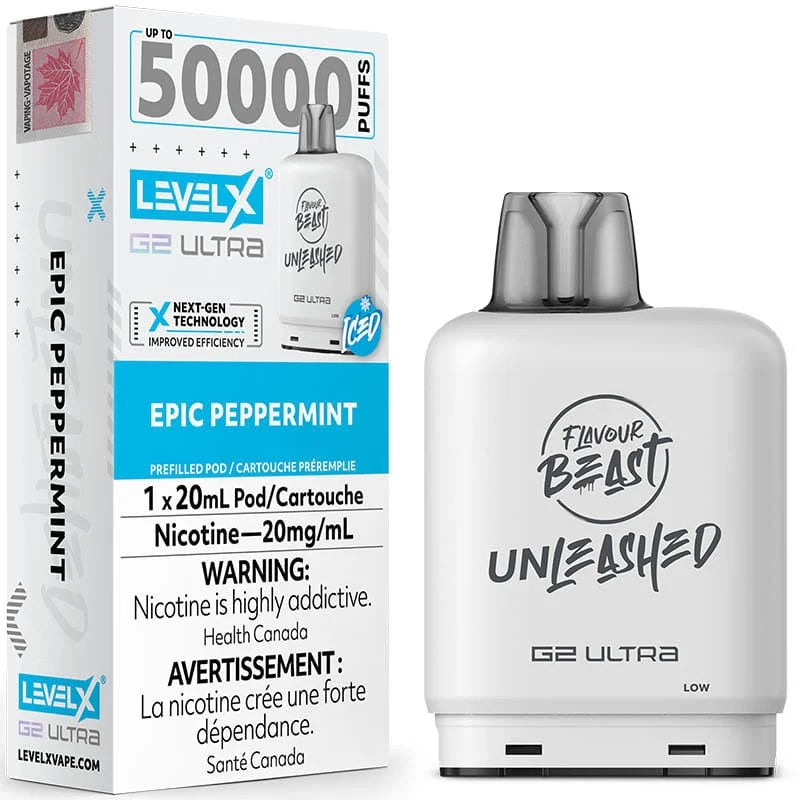 Flavour Beast Level X G2 Ultra Pod - EPIC PEPPERMINT – True North Vapor
